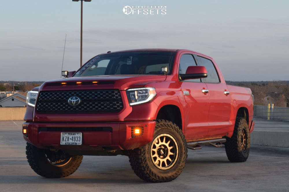 2018 Toyota Tundra with 18x9 18 Method Nv and 295/70R18 Yokohama ...