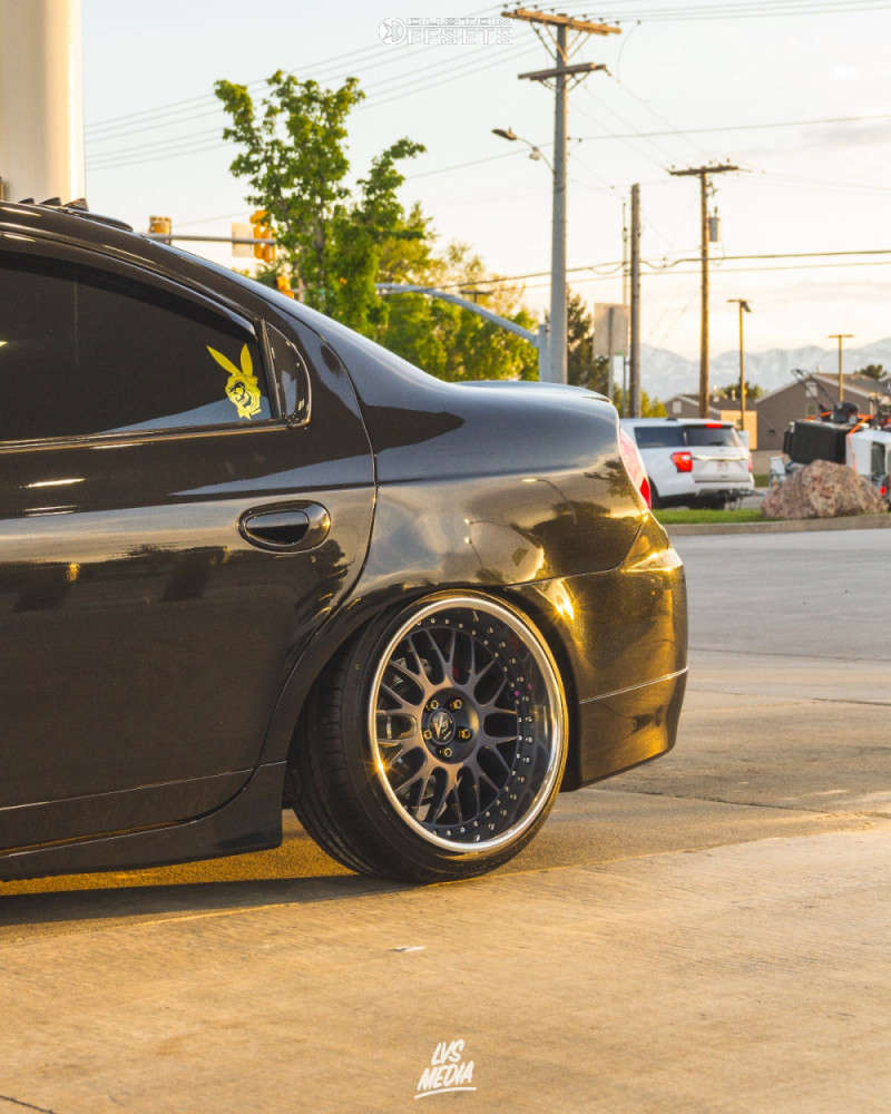 2005 Dodge Neon with 17x9.5 20 Work VS XX and 205/40R17 Achilles Sva1 ...