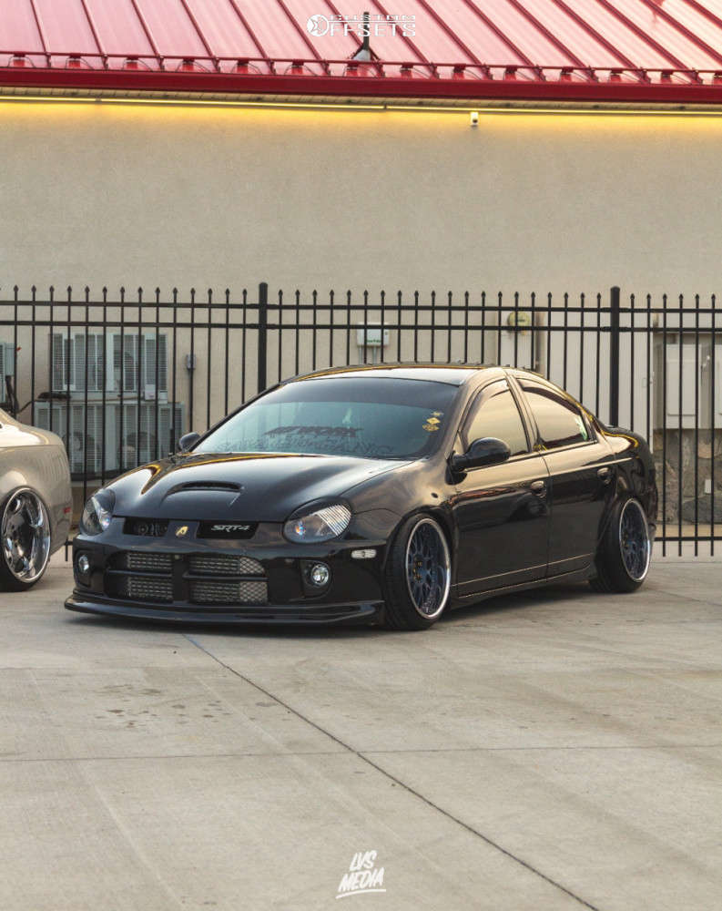 2005 Dodge Neon with 17x9.5 20 Work VS XX and 205/40R17 Achilles Sva1 ...