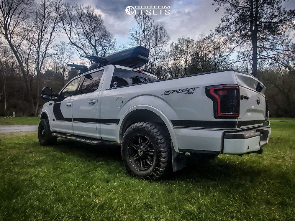 2017 Ford F-150 with 18x9 -12 Anthem Off-Road Equalizer and 33/12.5R18 ...