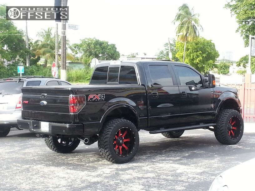 2013 Ford F-150 with 22x12 -44 Fuel Nutz and 325/50R22 Durun Mt and ...