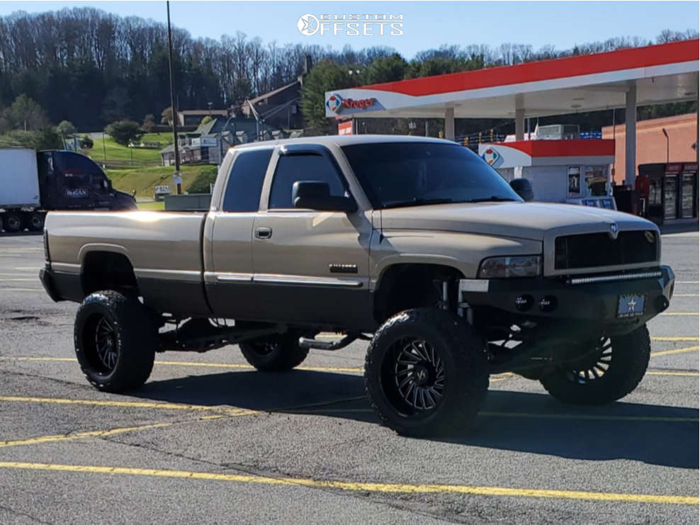 2002 Dodge Ram 2500 with 22x12 -51 ARKON OFF-ROAD Caesar and 37/13.5R22 ...
