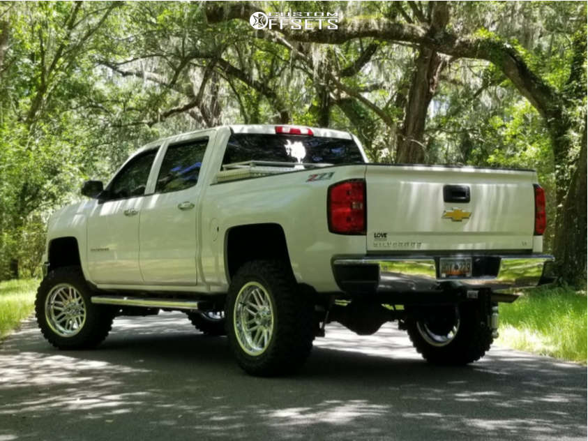 2014 Chevrolet Silverado 1500 with 20x10 -19 Fuel Ignite and 35/12.5R20 ...