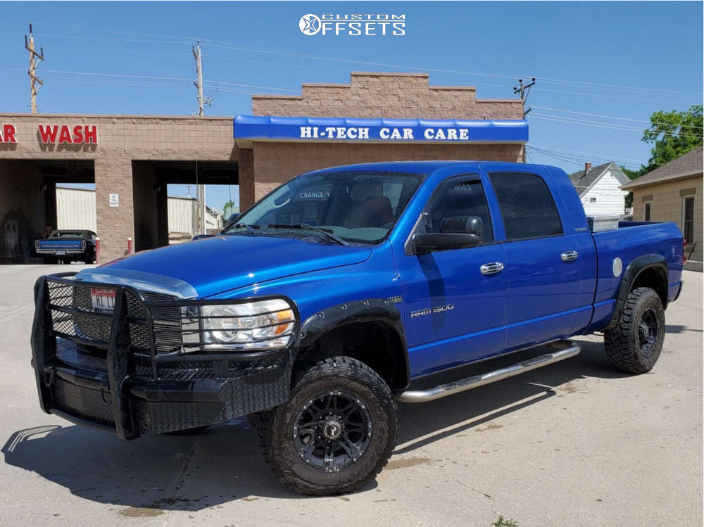 2007 Dodge Ram 2500 with 17x9 -12 Raceline Raptor and 295/70R17 Toyo ...