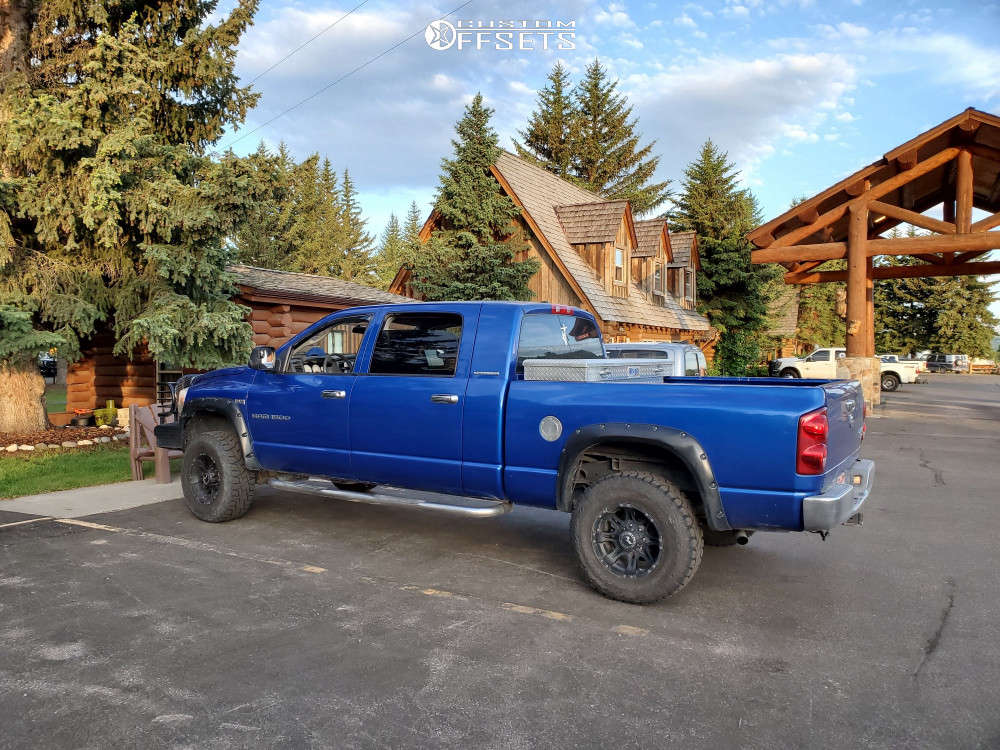 2007 Dodge Ram 2500 with 17x9 -12 Raceline Raptor and 295/70R17 Toyo ...