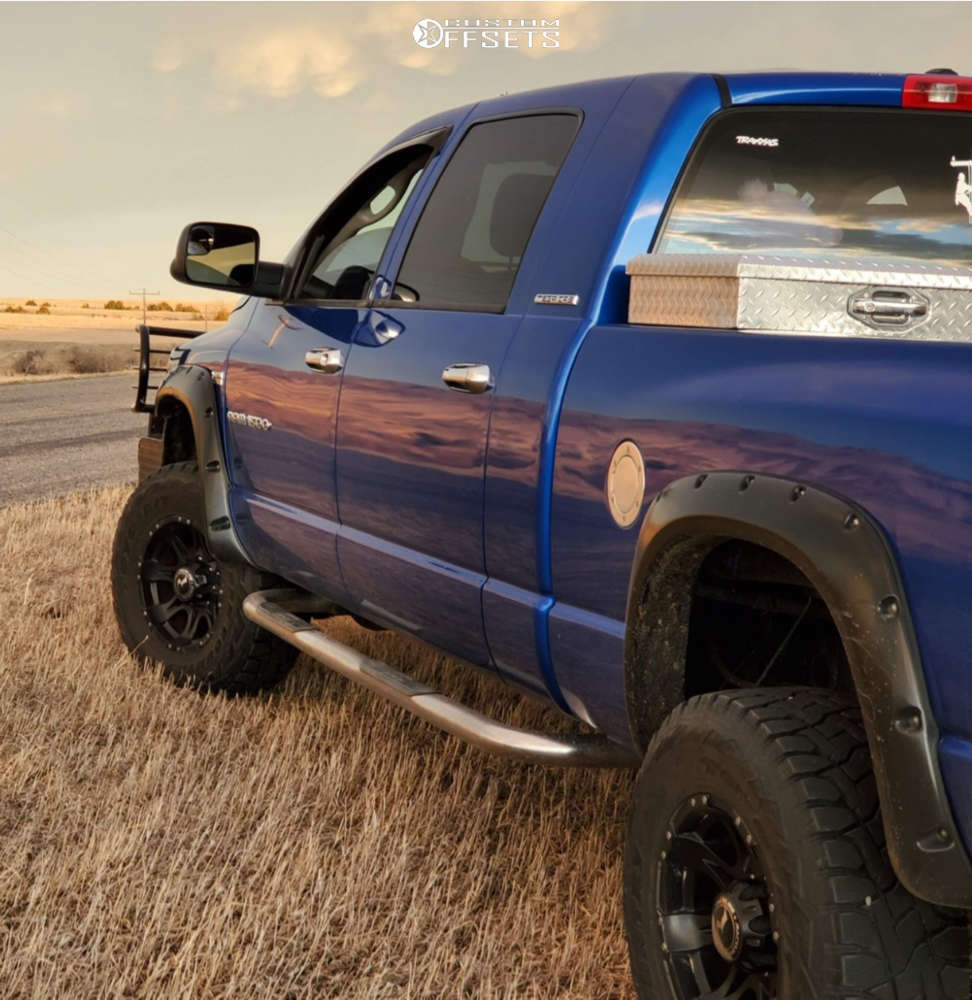 2007 Dodge Ram 2500 with 17x9 -12 Raceline Raptor and 295/70R17 Toyo ...