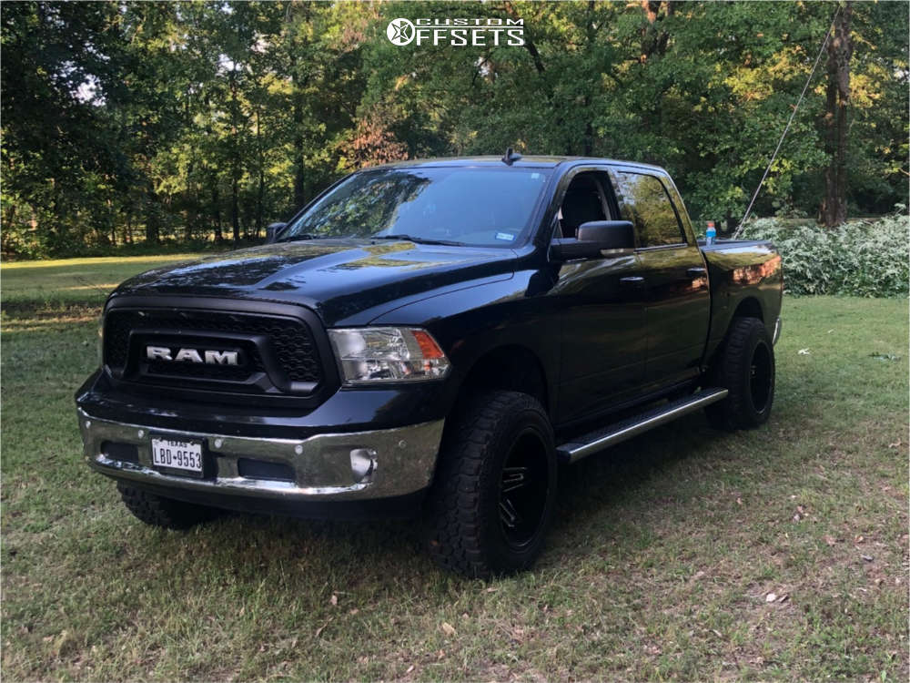 2016 Ram 1500 with 20x12 -51 Vision Razor and 35/12.5R20 Mud Claw ...