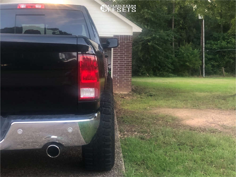 2016 Ram 1500 with 20x12 -51 Vision Razor and 35/12.5R20 Mud Claw ...