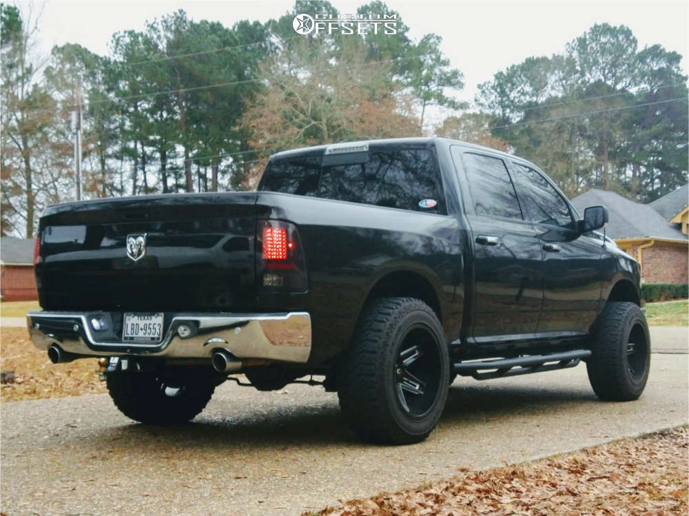 2016 Ram 1500 with 20x12 -51 Vision Razor and 35/12.5R20 Mud Claw ...