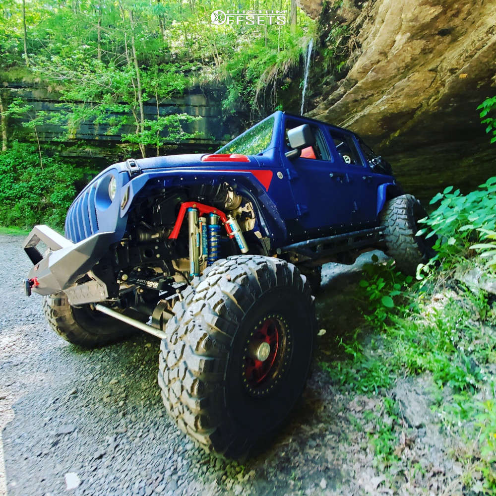 2018 Jeep Wrangler with 17x9 Raceline Monster and 42/13.5R17 Pit Bull ...