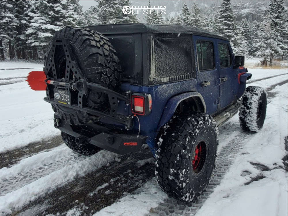 2018 Jeep Wrangler with 17x9 0 Raceline Monster and 42/13.5R17 Pit Bull ...
