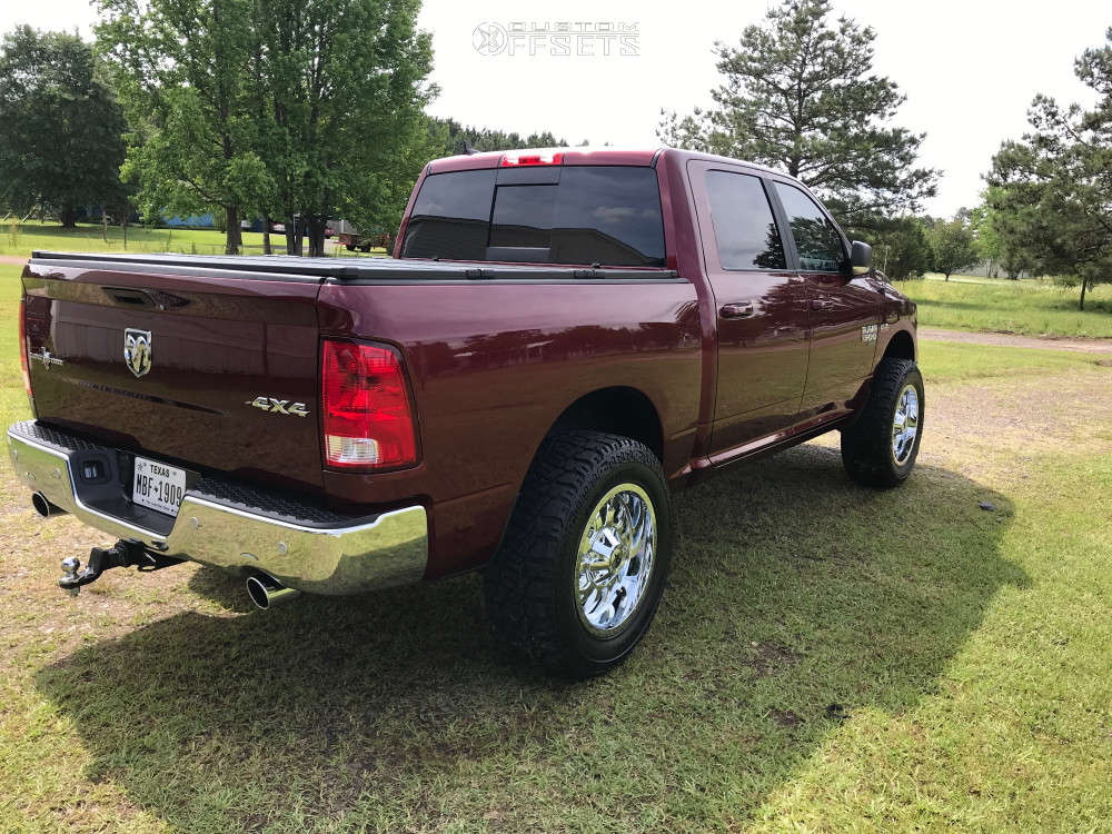 2019 Ram 1500 Classic with 20x10 0 RBP Glock and 35/12.5R20 Dick Cepek ...