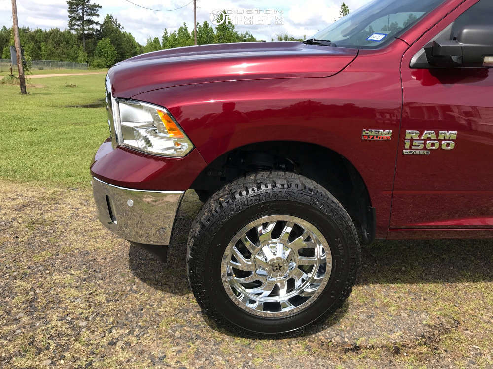 2019 Ram 1500 Classic with 20x10 0 RBP Glock and 35/12.5R20 Dick Cepek ...