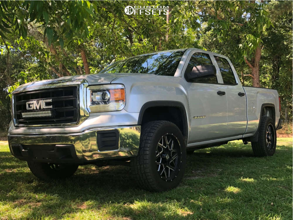 2014 GMC Sierra 1500 with 20x9 -12 Scorpion Sc28 and 285/55R20 Road One ...
