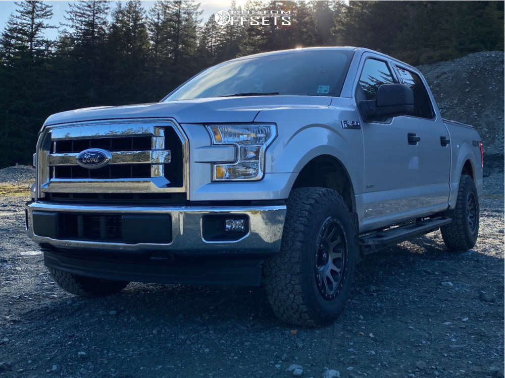 2017 Ford F-150 with 18x9 1 Fuel Vector and 275/70R18 BFGoodrich All ...