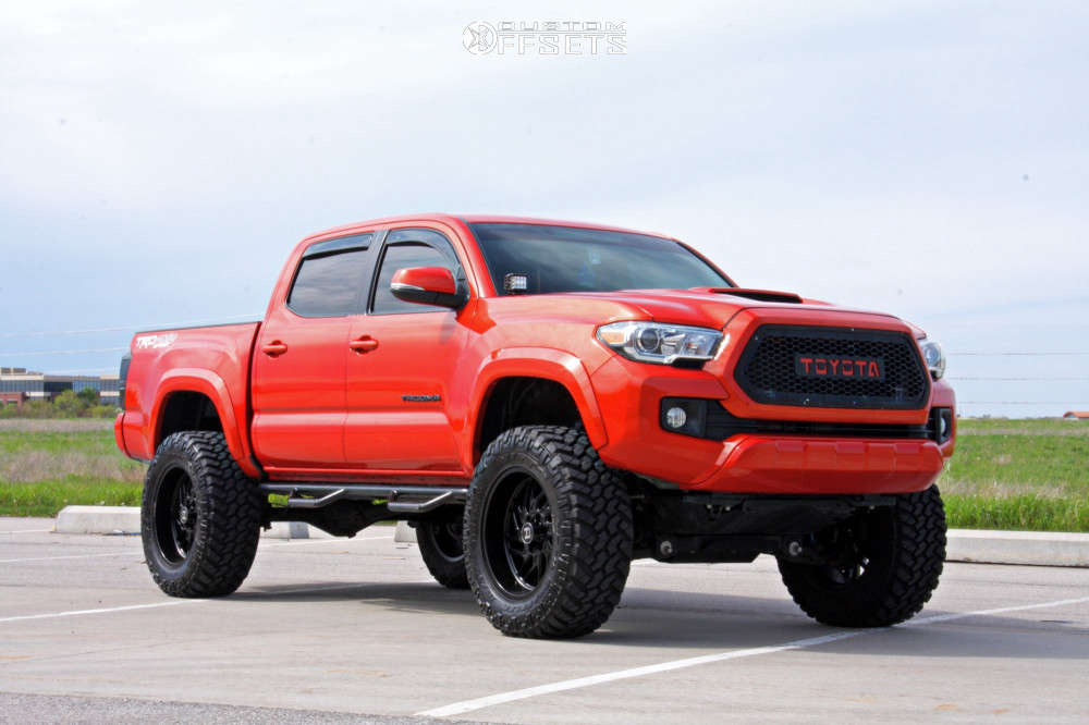 2016 Toyota Tacoma with 20x10 -19 Hostile Jigsaw and 35/12.5R20 Nitto ...