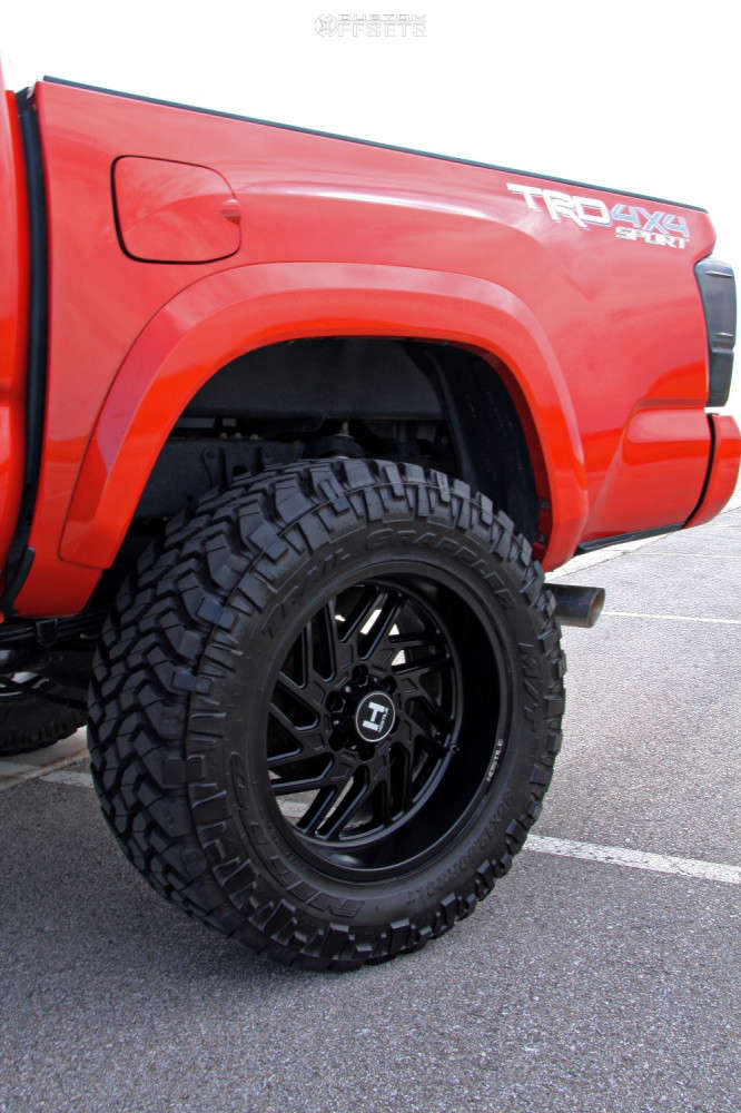 2016 Toyota Tacoma with 20x10 -19 Hostile Jigsaw and 35/12.5R20 Nitto ...