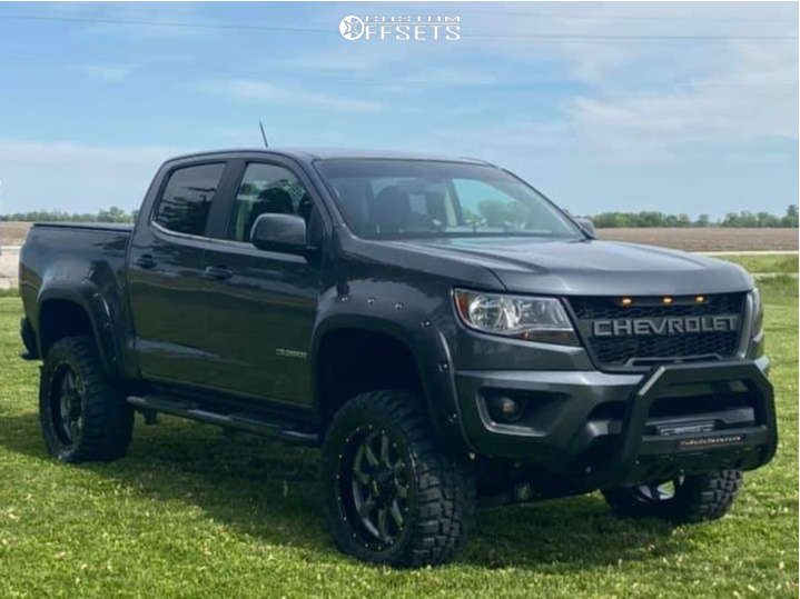 2016 Chevrolet Colorado with 20x9 0 Moto Metal Mo970 and 33/12.5R20 ...
