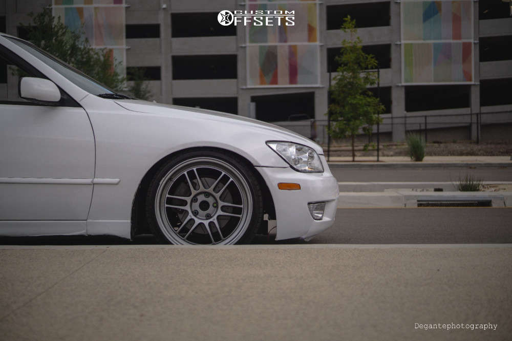 2003 Lexus IS300 with 18x8.5 30 ESR Sr11 and 215/35R18 Nankang NS-25 ...