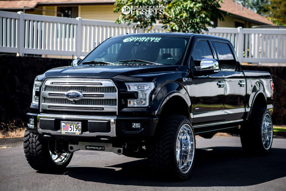 2015 Ford F-150 with 24x14 -73 American Force Liberty Ss and 35/13.5R24 ...