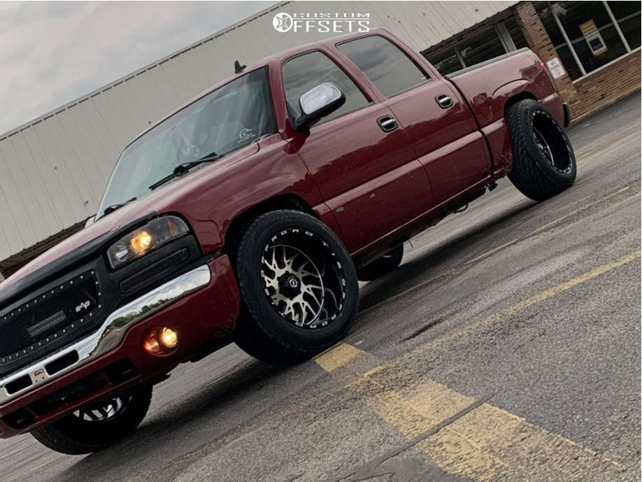 2007 GMC Sierra 1500 Classic with 20x12 -44 TIS 544MB and 305/50R20 ...