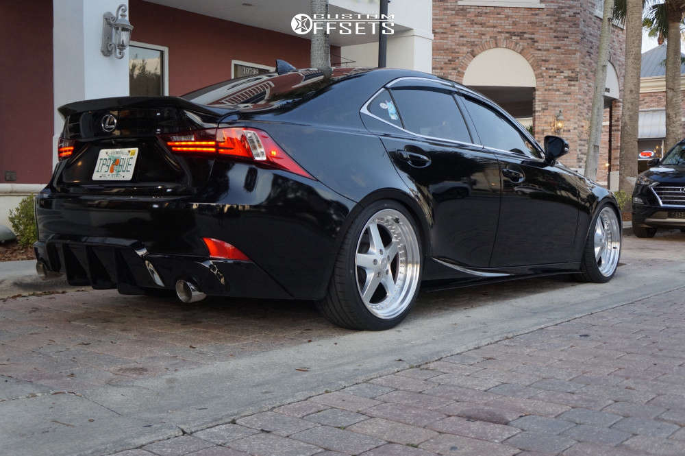 2015 Lexus IS250 with 19x8.5 30 ESR SR04 and 235/35R19 Achilles Atr ...