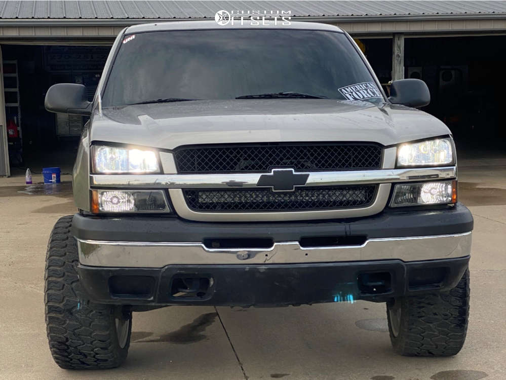 2003 Chevrolet Silverado 1500 Classic with 22x12 -55 American Force ...