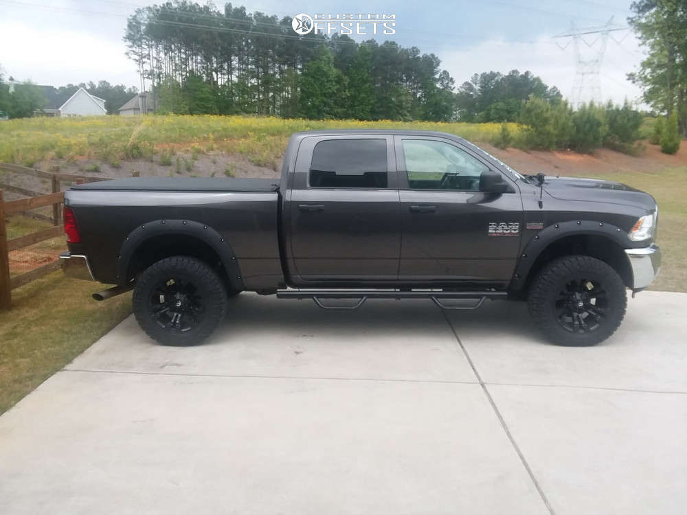 2017 Ram Ram 2500 with 20x10 -18 Fuel Vapor and 35/12.5R20 Nitto Ridge ...