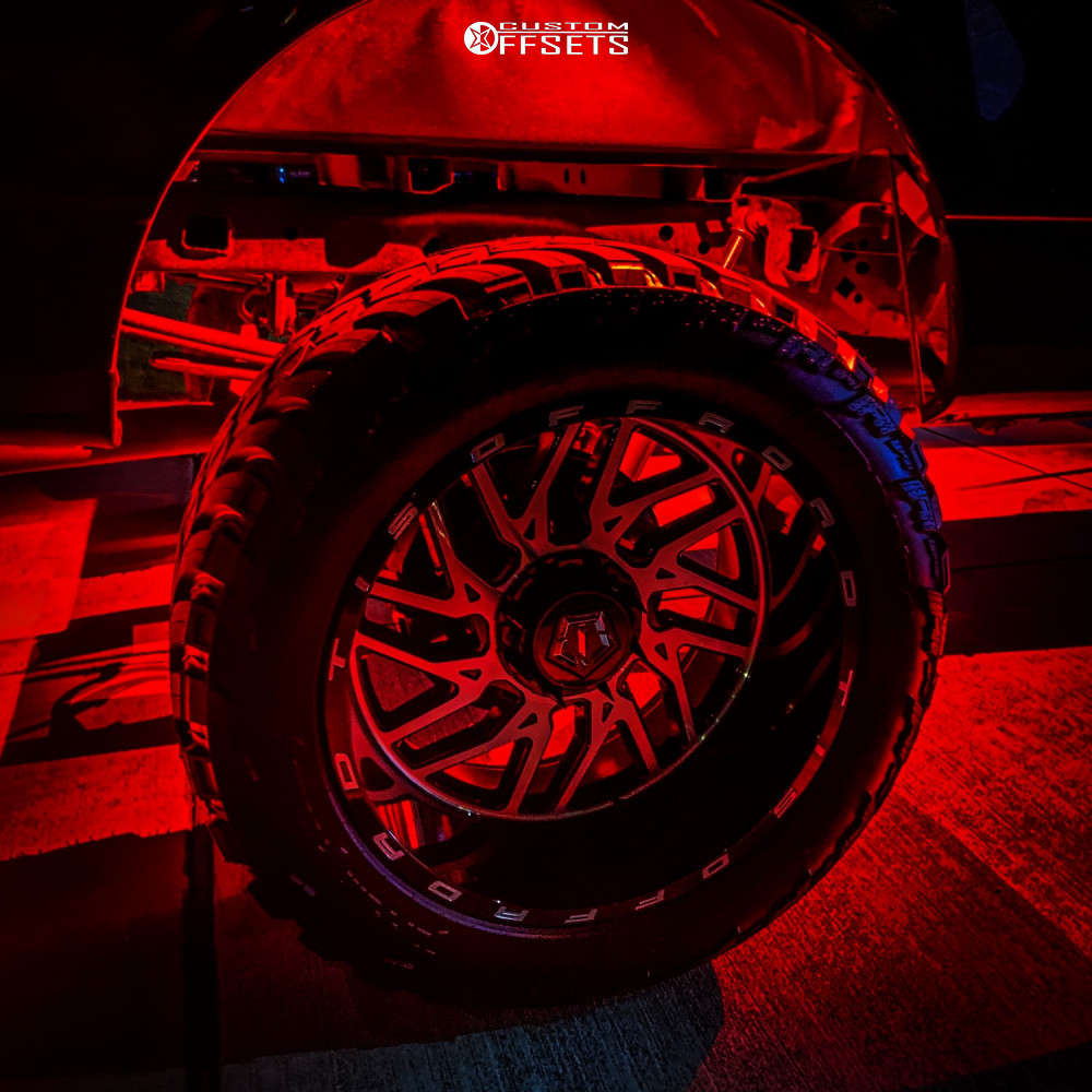 2014 Ford F-150 with 22x12 -44 TIS 544MB and 35/13.5R22 AMP Mud Terrain ...