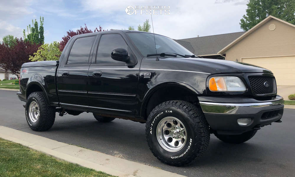 2003 Ford F-150 with 16x10 -38 Alloy Ion 171 and 33/12.5R16 BFGoodrich ...