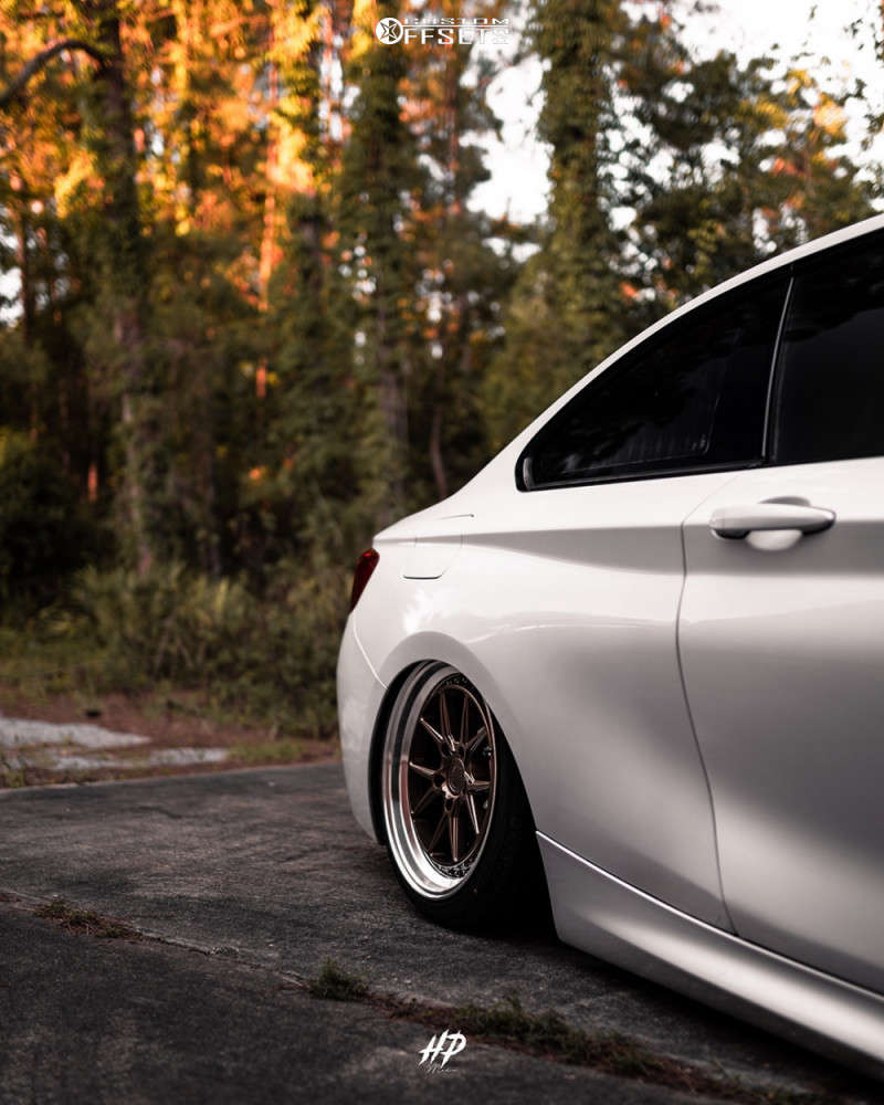 2016 BMW M235i with 18x8.5 35 Aodhan Ds08 and 225/35R18 Federal SS595 ...