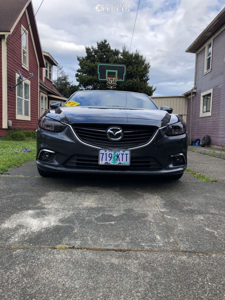 2014 Mazda 6 with 20x9 38 Verde Insignia and 255/35R20 Nankang NS-25 ...