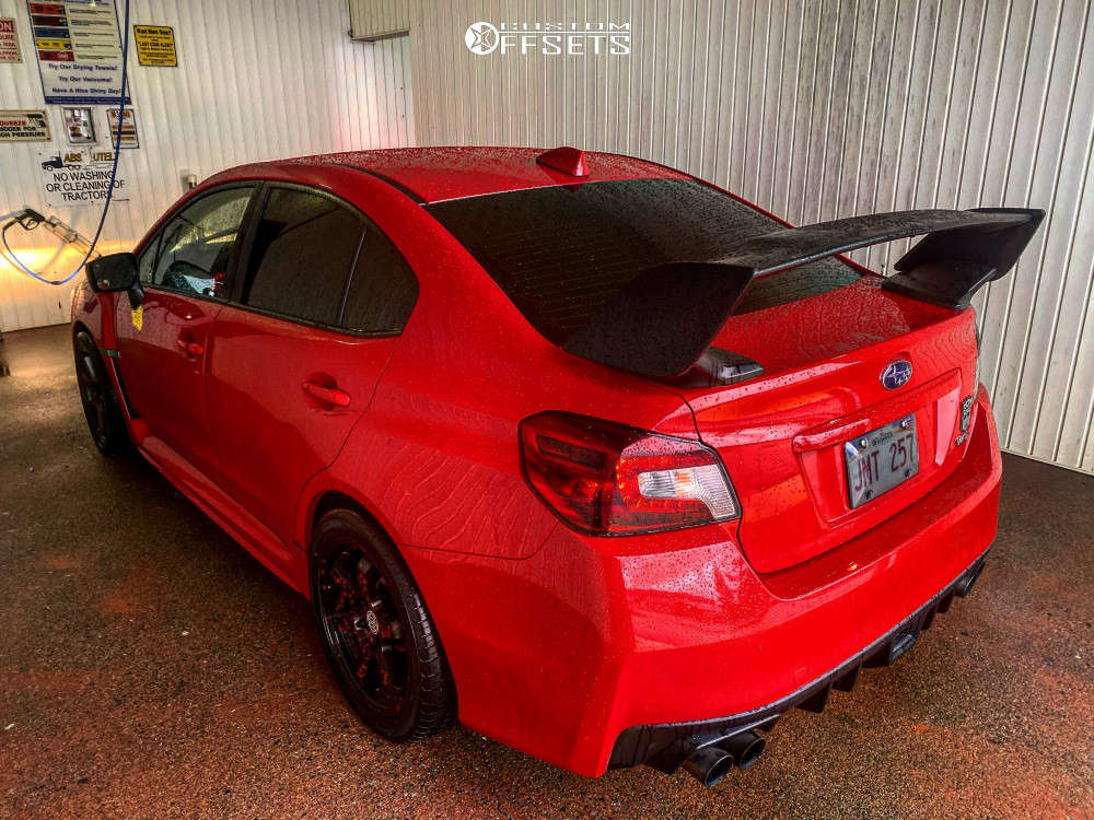 2016 Subaru WRX with 17x7 35 RSSW Rival and 235/45R17 Ironman Imove Gen ...