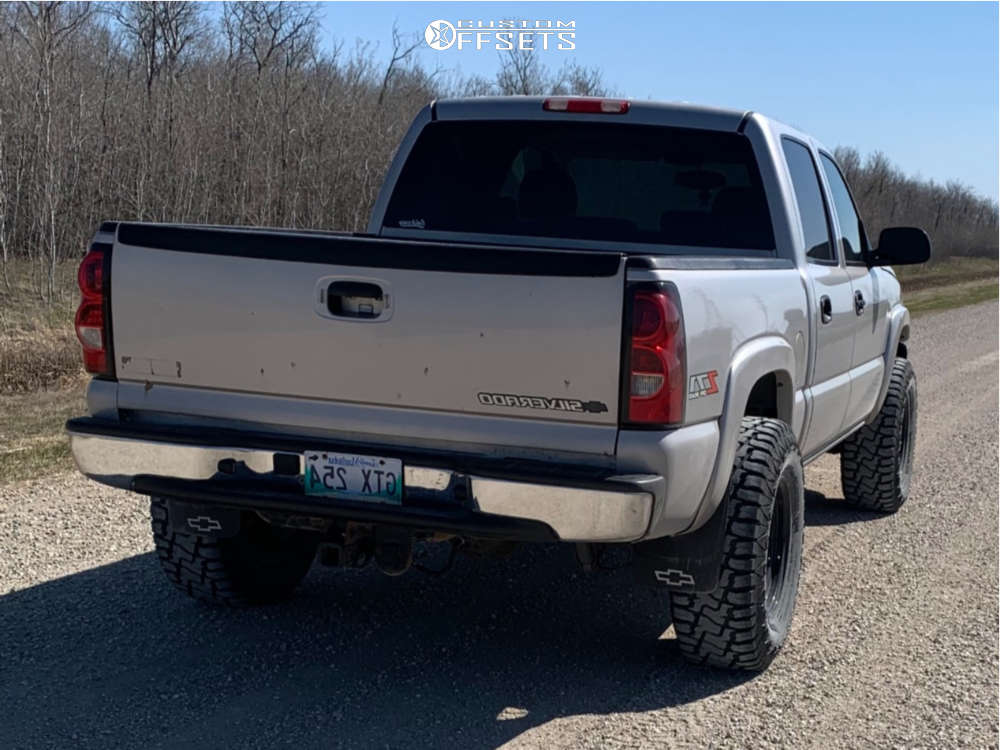 2004 Chevrolet Silverado 1500 with 17x9 -19 Pro Comp Series 98 and 35/ ...