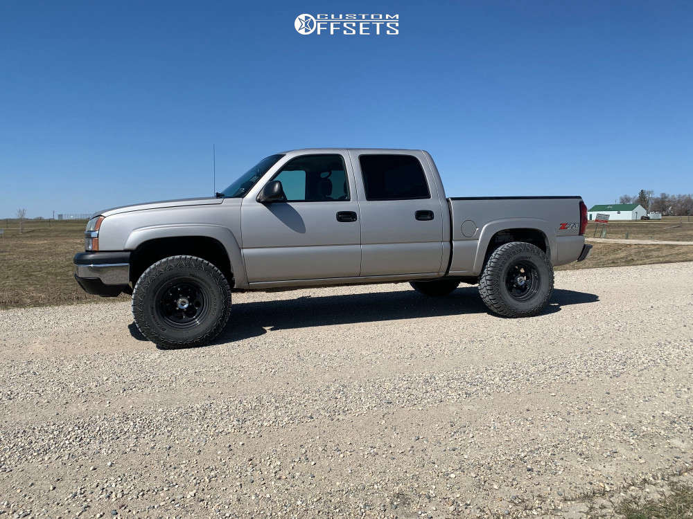 2004 Chevrolet Silverado 1500 with 17x9 -19 Pro Comp Series 98 and 35/ ...
