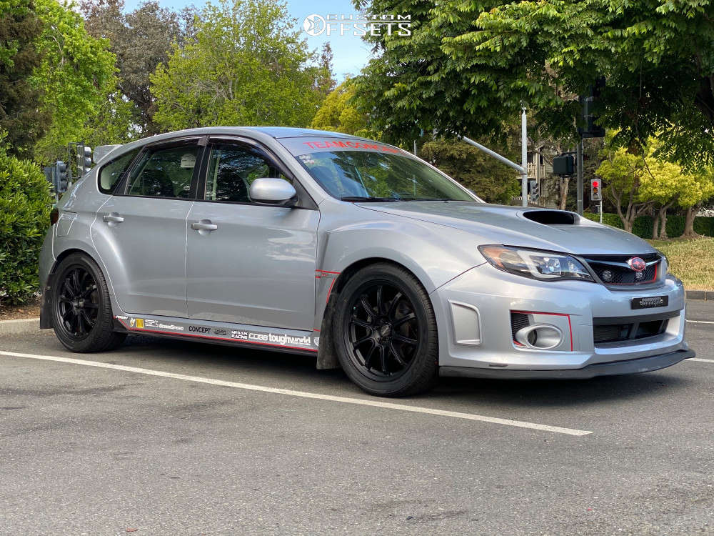 2013 Subaru WRX with 18x8 42 Method Mr503 and 245/45R18 Toyo Tires ...