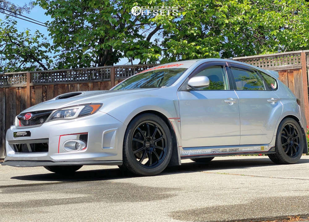 2013 Subaru WRX with 18x8 42 Method Mr503 and 245/45R18 Toyo Tires ...