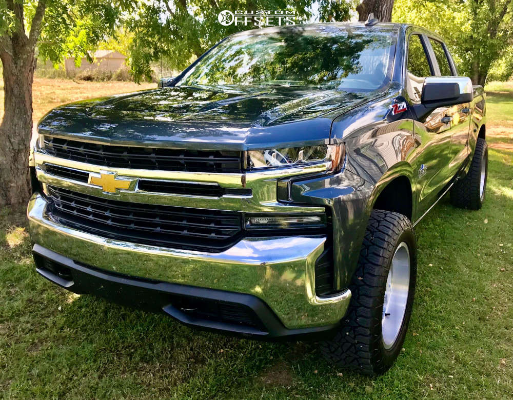 2019 Chevrolet Silverado 1500 with 20x10 -19 Monster Offroad M19 and ...