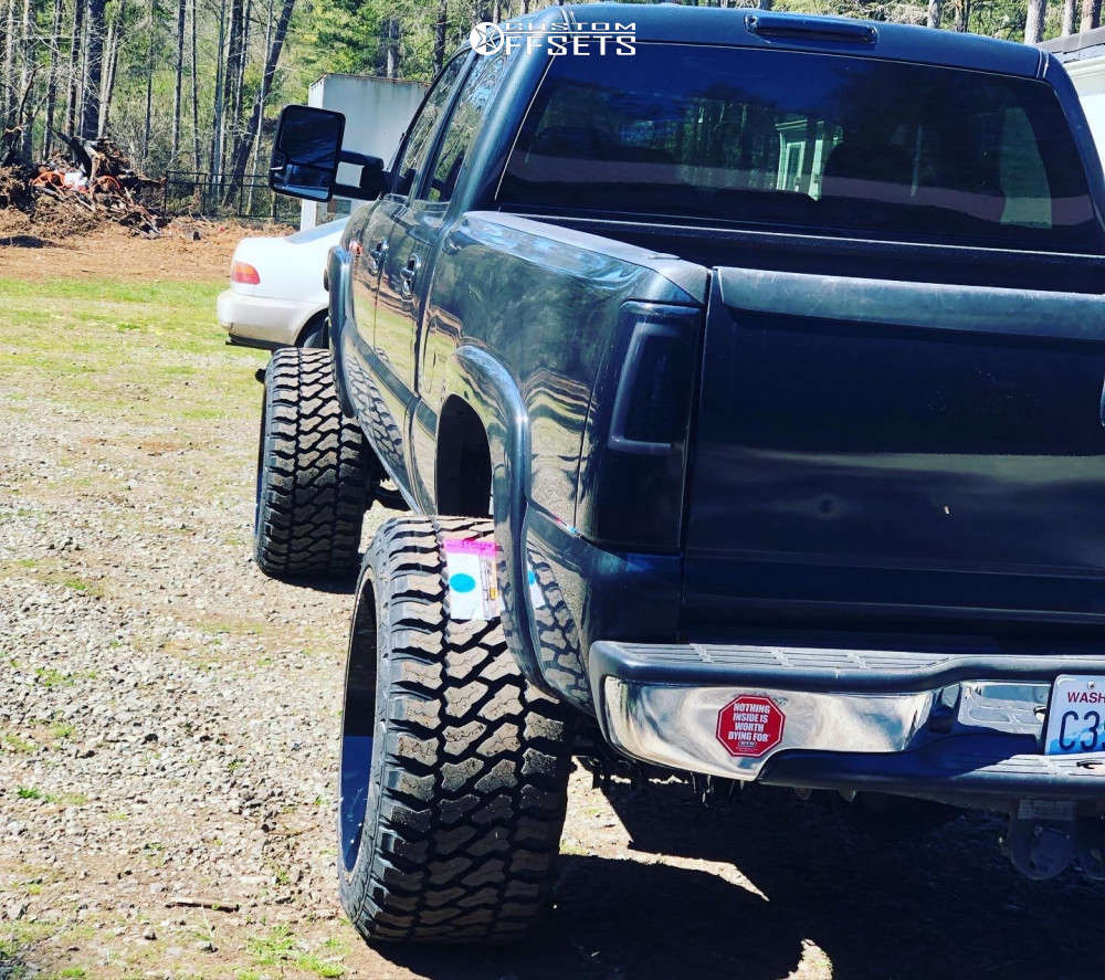2003 GMC Sierra 2500 HD with 24x14 -76 Dropstars 655bm and 35/15.5R24 ...