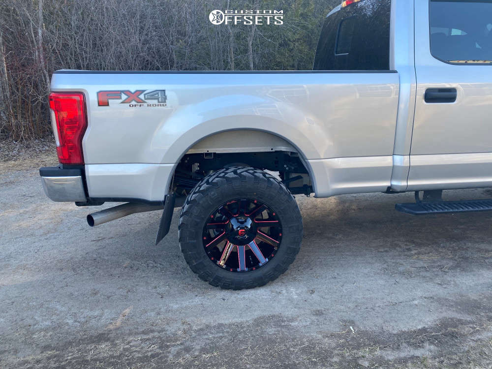 2019 Ford F-350 Super Duty with 20x10 -18 Fuel Contra and 35/12.5R20 ...