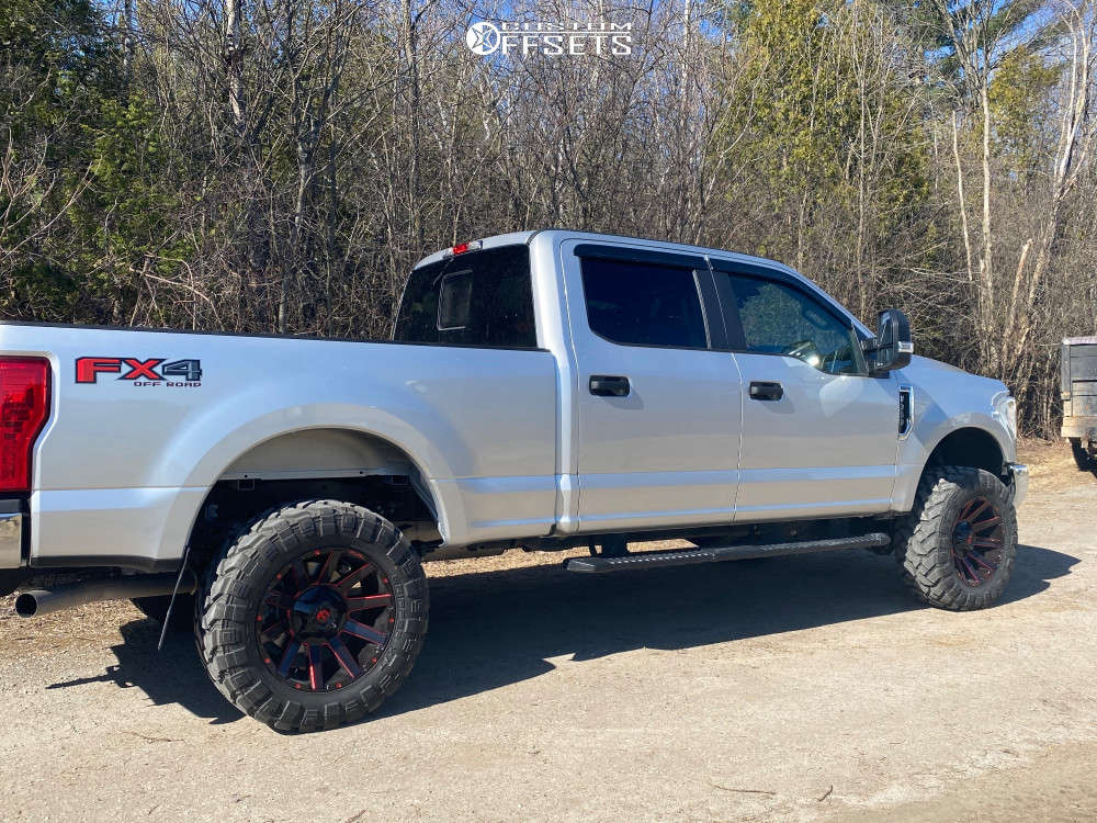 2019 Ford F-350 Super Duty with 20x10 -18 Fuel Contra and 35/12.5R20 ...
