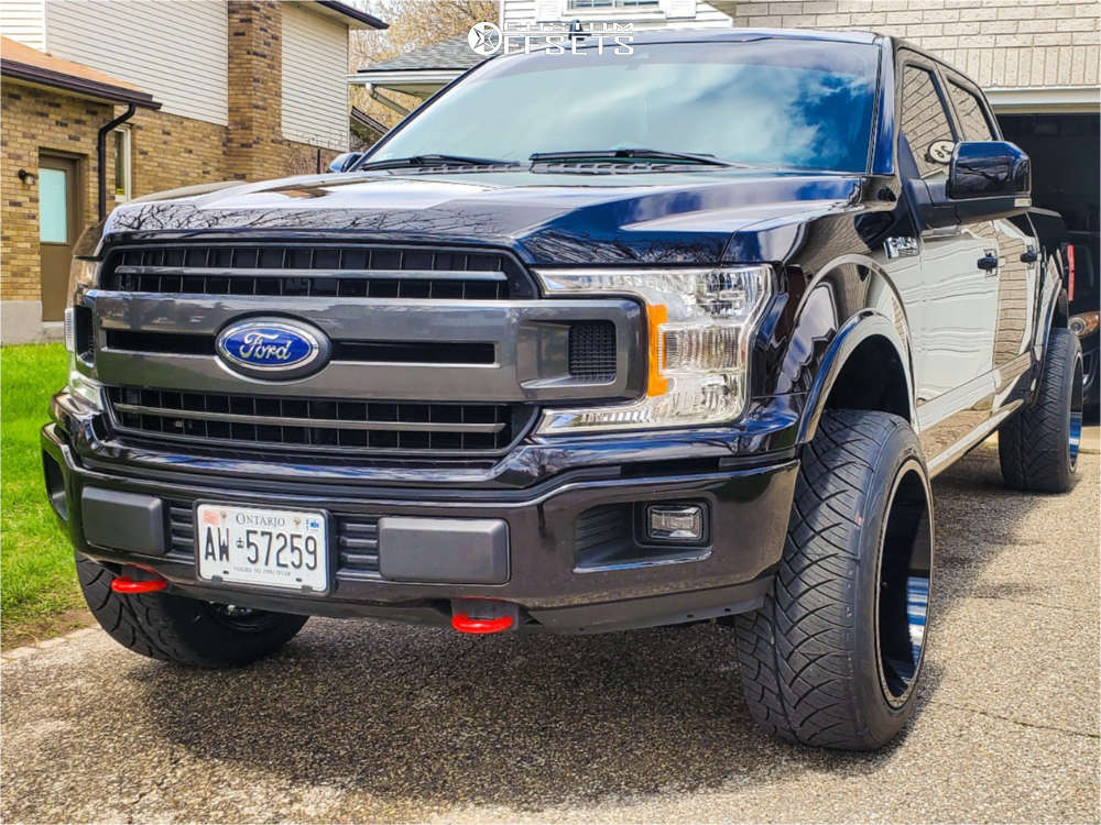 2019 Ford F-150 with 22x12 -51 ARKON OFF-ROAD Caesar and 305/45R22 ...