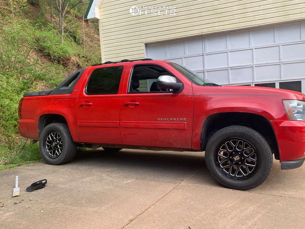 2011 Chevrolet Avalanche with 20x9 18 XD Xd820 and 275/55R20 Cooper ...