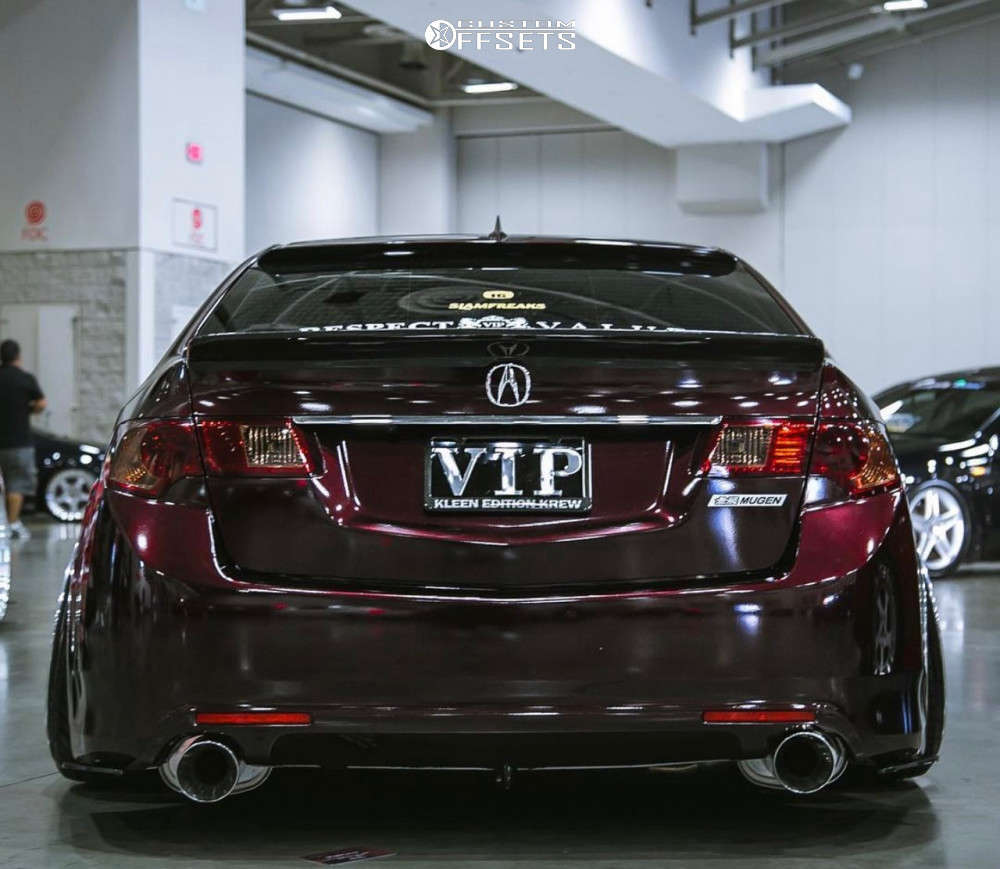 2011 Acura TSX with 18x9.5 38 Enkei Aegis and 225/35R18 Nankang NS-20 ...