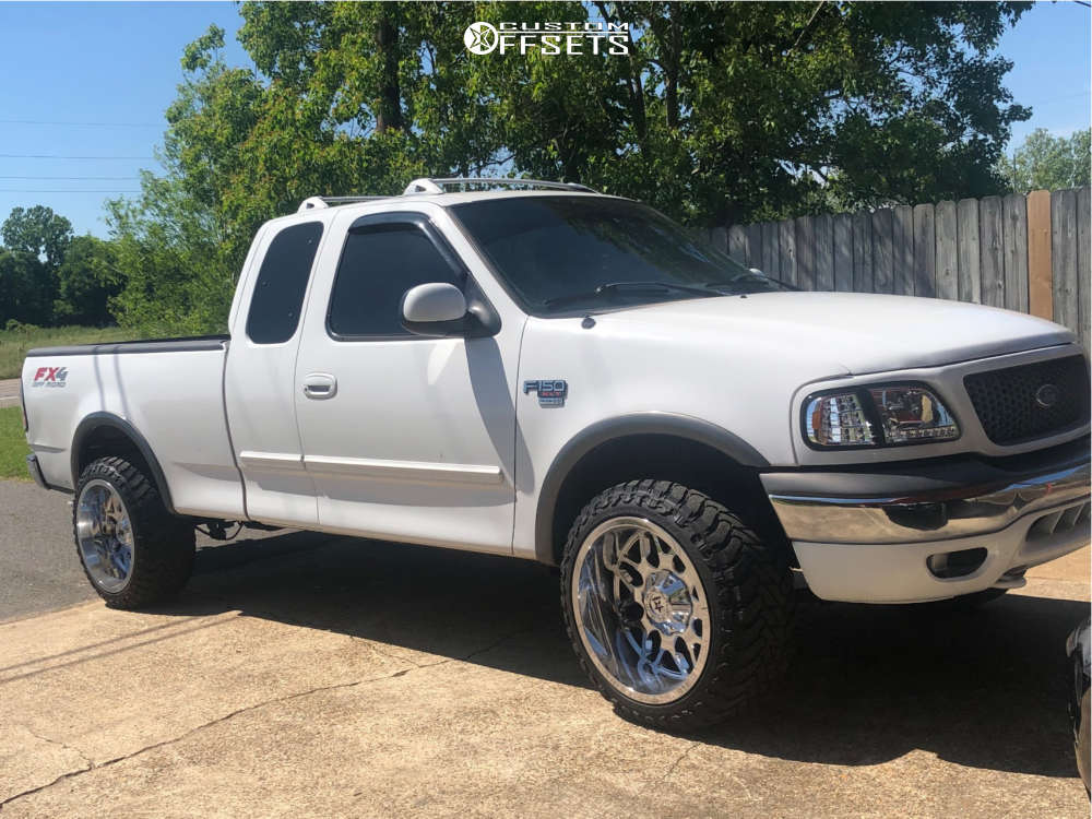 2002 Ford F-150 with 22x12 -44 RBP 73r and 33/12.5R22 Atturo Trail ...