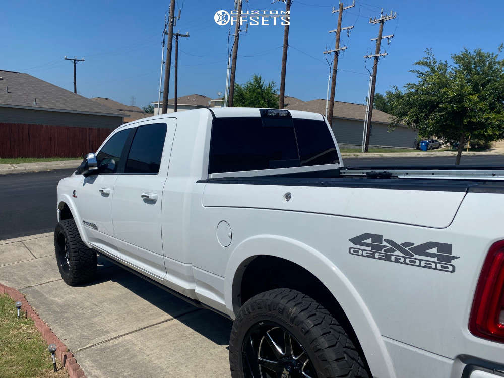 2020 Ram 2500 with 22x10 -18 XD XD844 and 35/12.5R22 Nitto Ridge ...