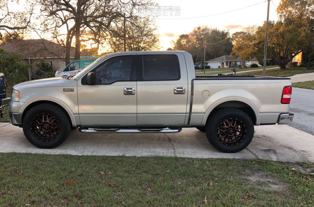 2006 Ford F-150 with 20x9 0 XD Grenade and 35/12.5R20 Nitto Ridge ...