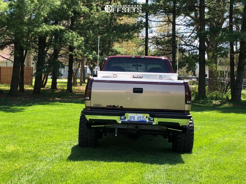 1995 Chevrolet K2500 with 16x12 -50 Mickey Thompson Classic Iii and 33/ ...