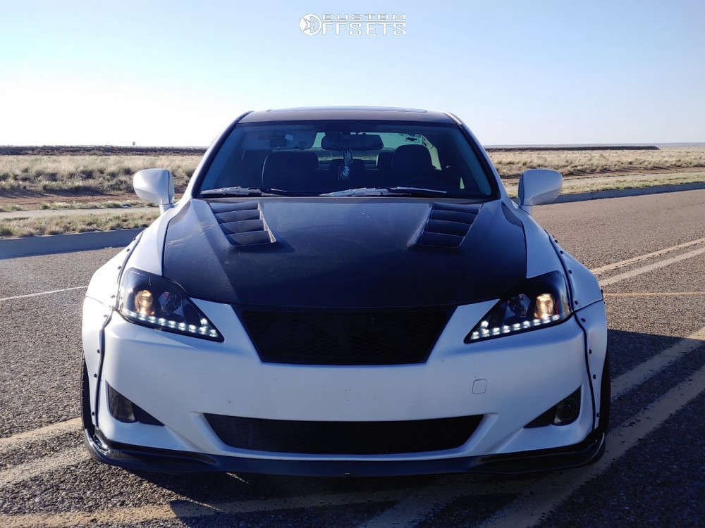 2006 Lexus IS350 with 18x8.5 30 ESR Sr07 and 225/40R18 Falken Pro G5 ...