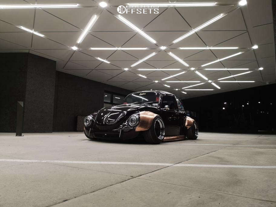 1972 Volkswagen Beetle with 15x10 -45 Diamond Racing Sc Series and 205 ...